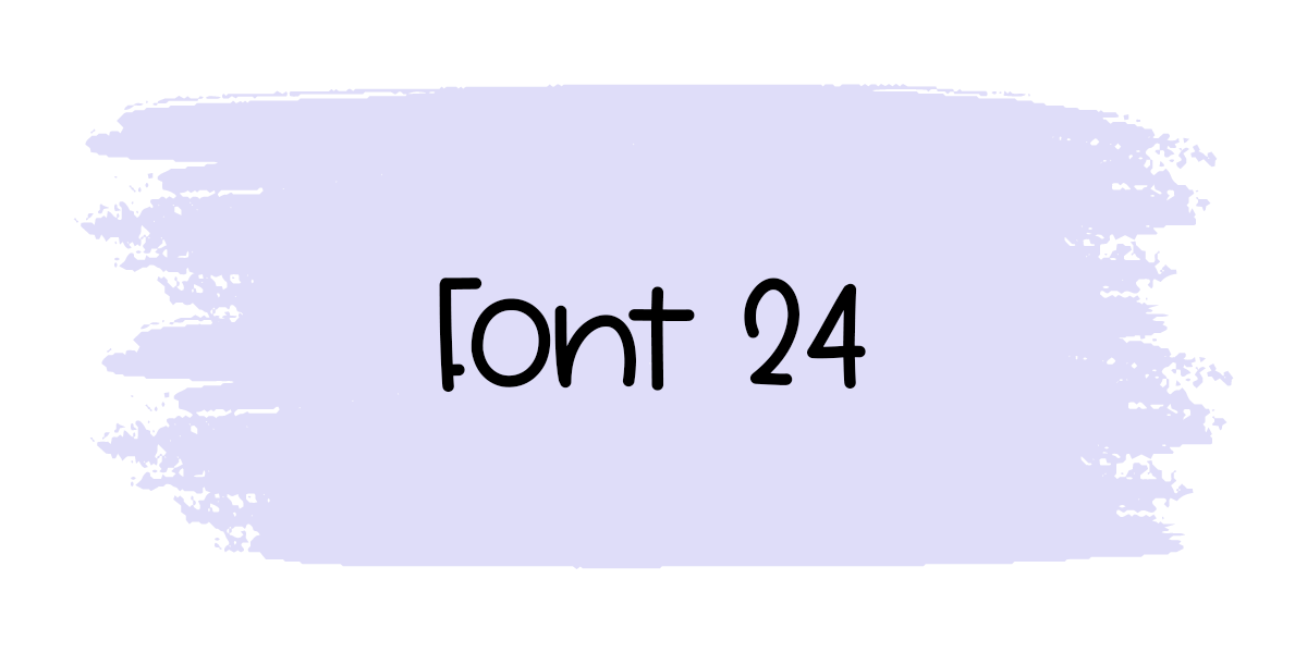 Font 24 – OKPLANS