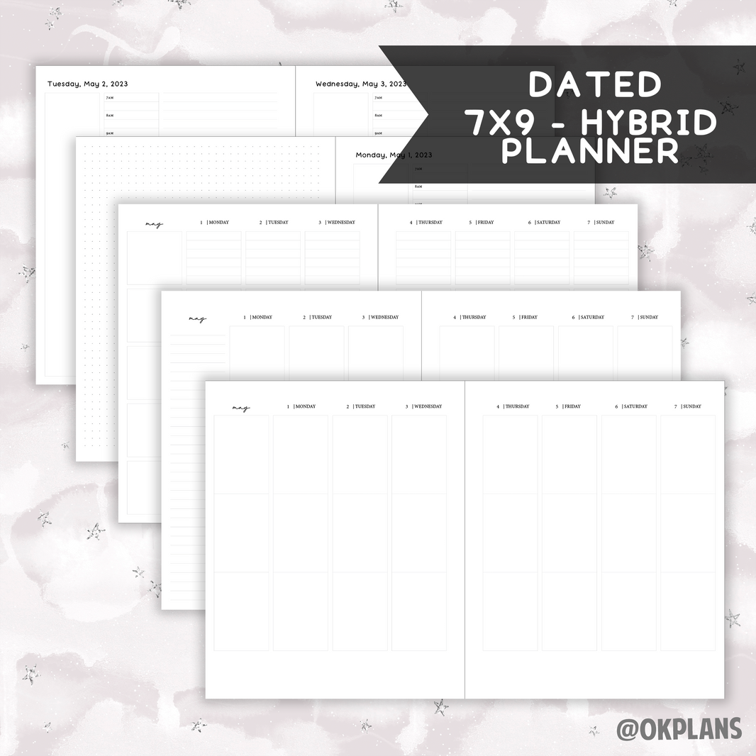7x9 Planners – OKPLANS